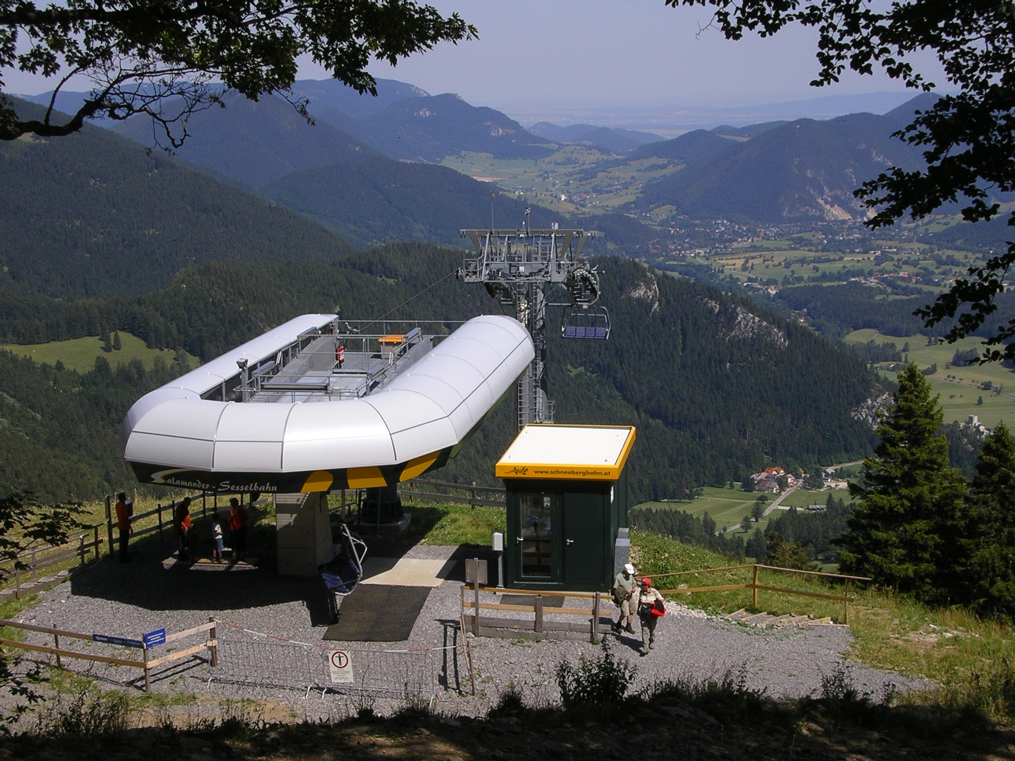 Schneeberg Sesselbahn - Sommer - Gemeinde Puchberg am Schneeberg ...
